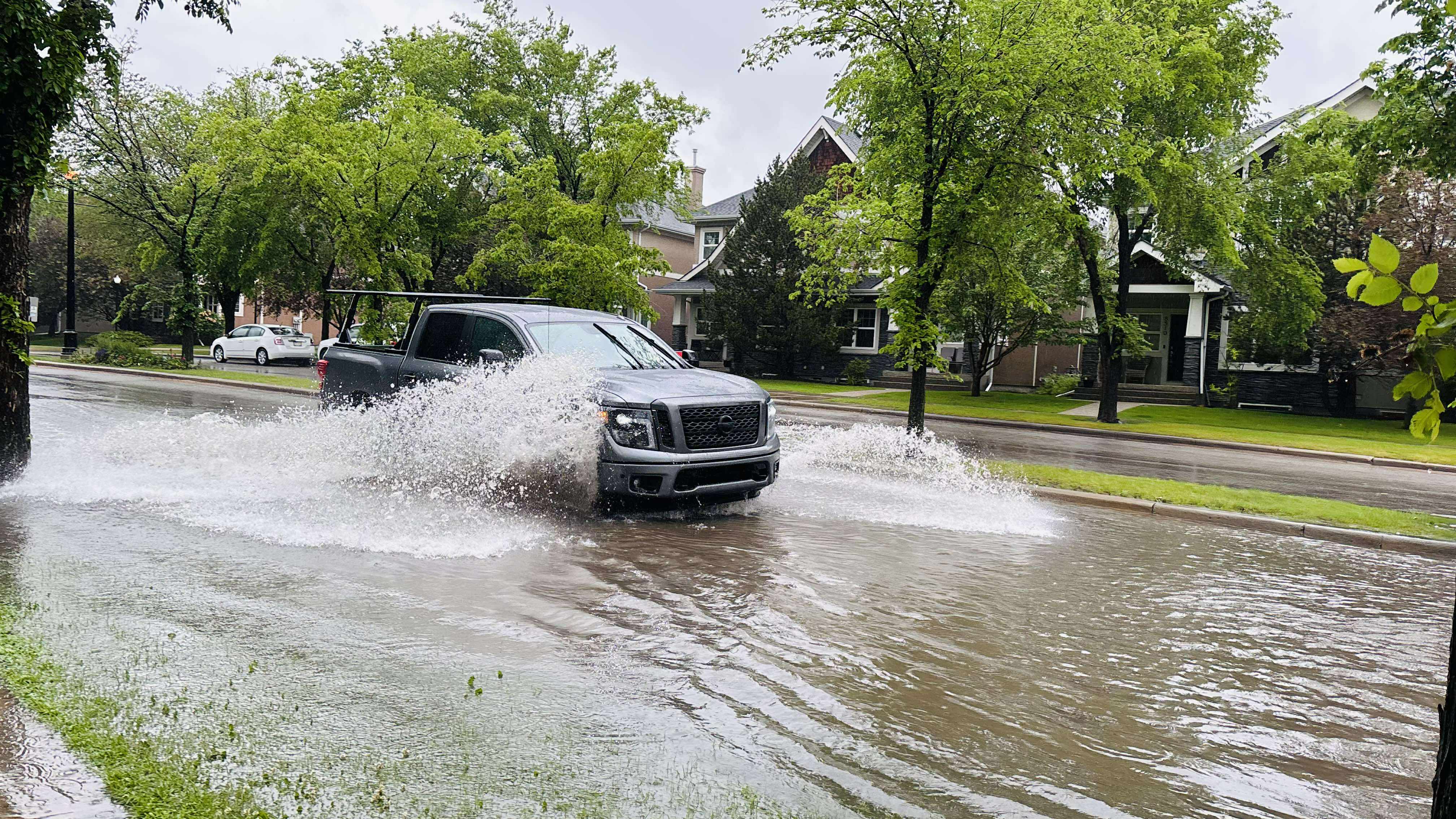 Calgary logged 162 mm of rain in July, rivalled only by Quebec City ...