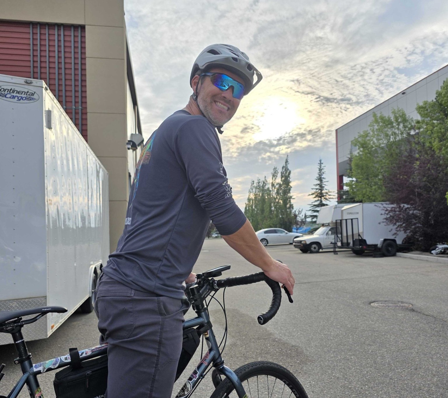 200 km a day: Airdrie man’s ride across Canada for local charities ...