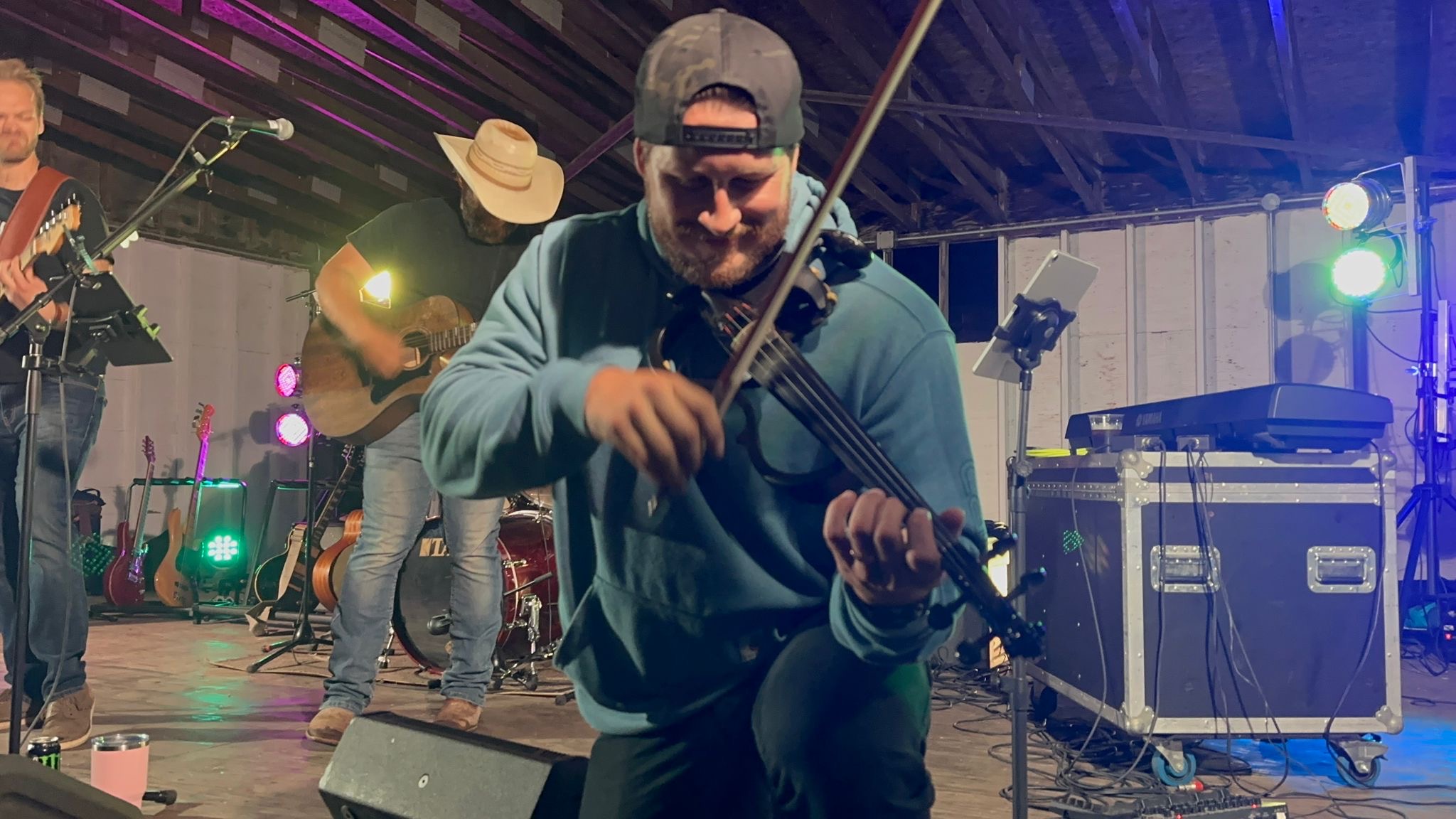 Local musician fiddling around on the national stage ...