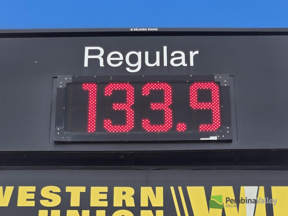 Gas prices in the Pembina Valley are showing stability despite global ...