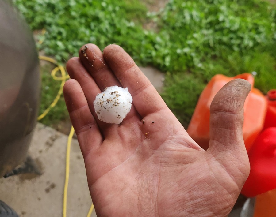 Heavy hail, high winds: Environment Canada recaps Wednesday storm ...