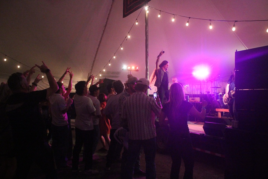 Drew Gregory brings the party to Origin Brewing for birthday bash ...