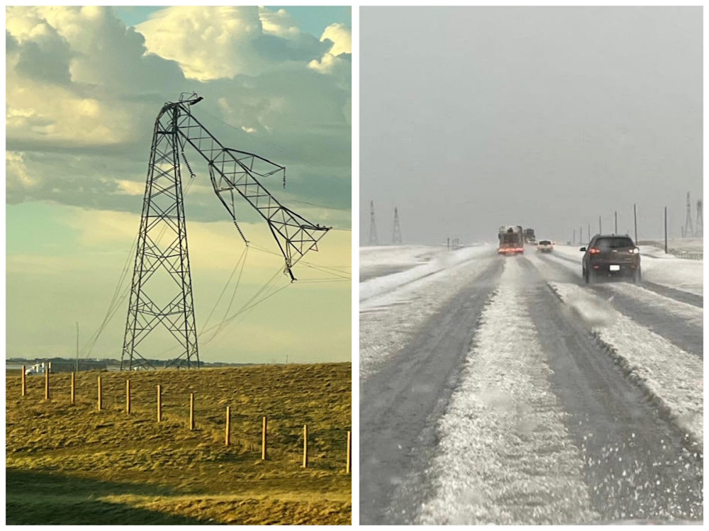 Severe storm pounds Brooks with hail, wind, power outages ...