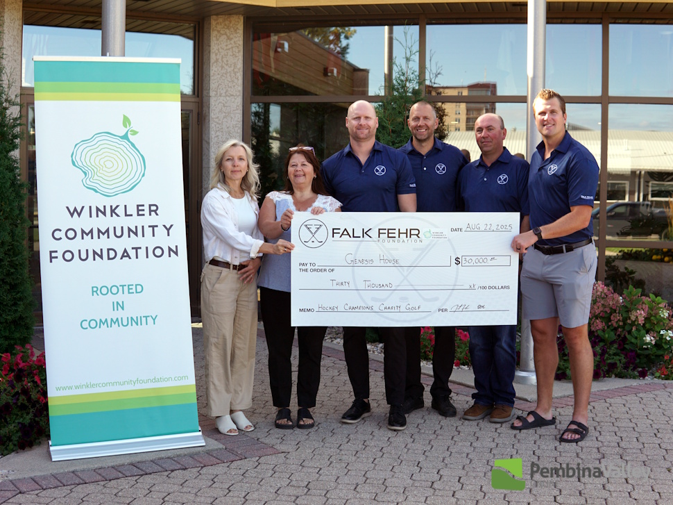 Falk Fehr Foundation presents $60,000 to local charities ...