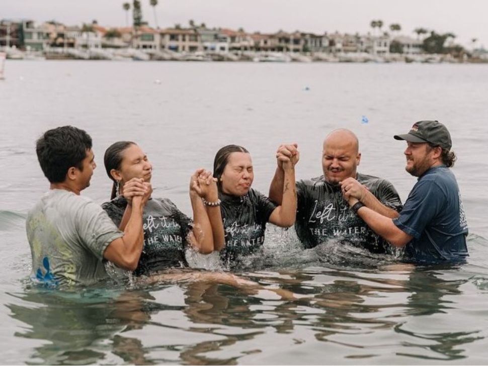 Waves of faith: Over 2,000 baptized at annual Jesus Revolution event ...