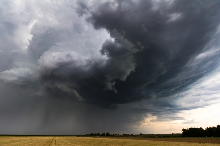 Hail the size of ping pong balls and winds up to 110 km/h possible as ...