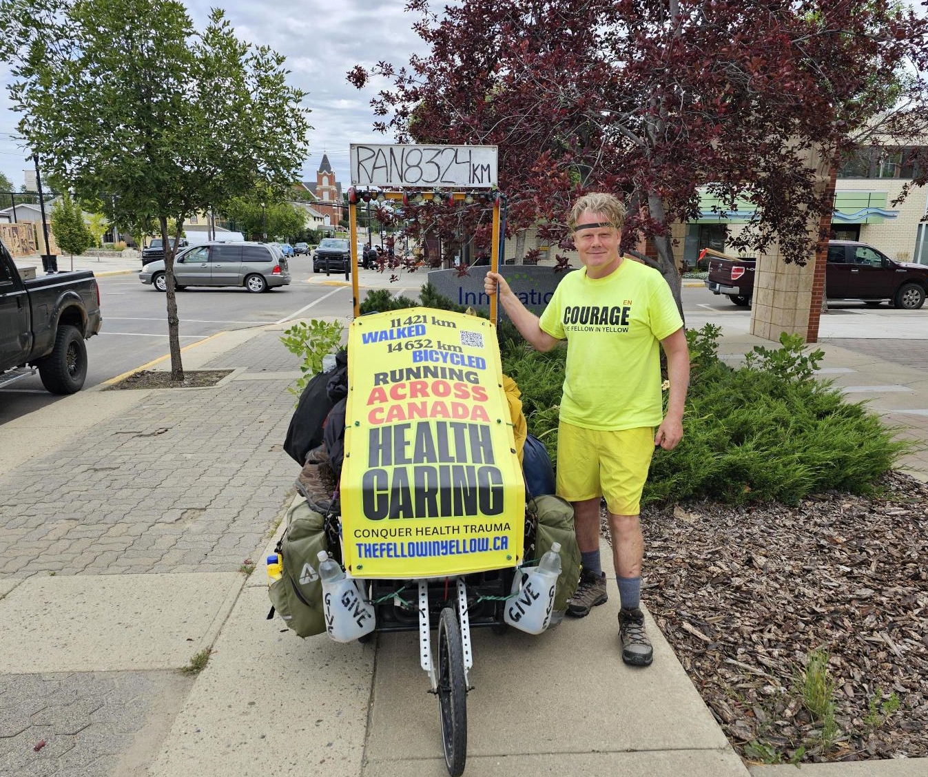 Health advocate passes southwest on nationwide run - SwiftCurrentOnline ...