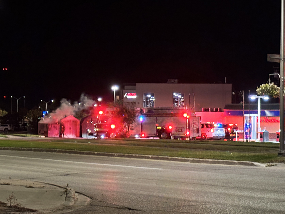 Dumpster fire doused Monday morning - SteinbachOnline.com - Local news ...