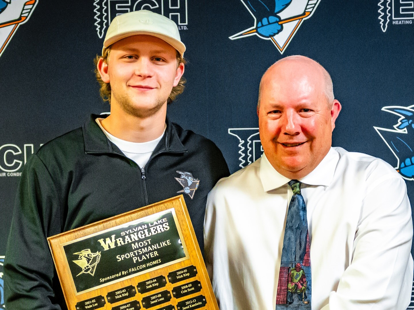 Wranglers left winger takes home dual sportsmanship honours ...
