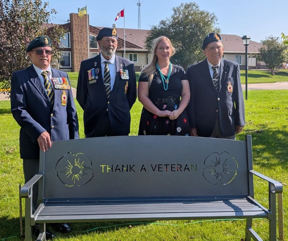 Carlyle Legion celebrates Legion Week with commemorative benches ...
