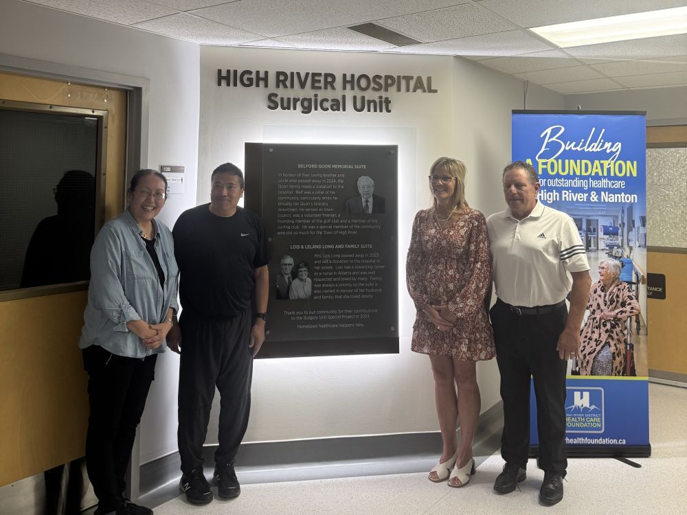 High River Health Care Foundation celebrates donors with recognition ...