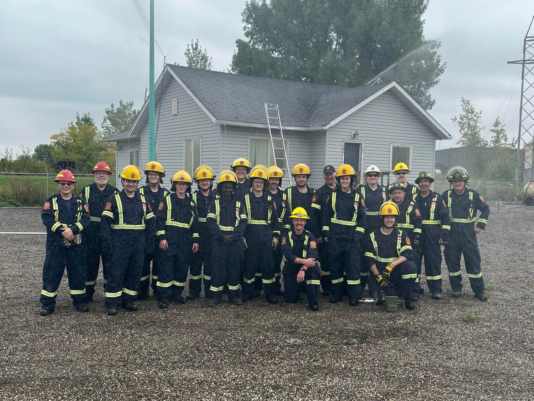 'The test comes before the lesson,' Winkler Firefighters train for ...