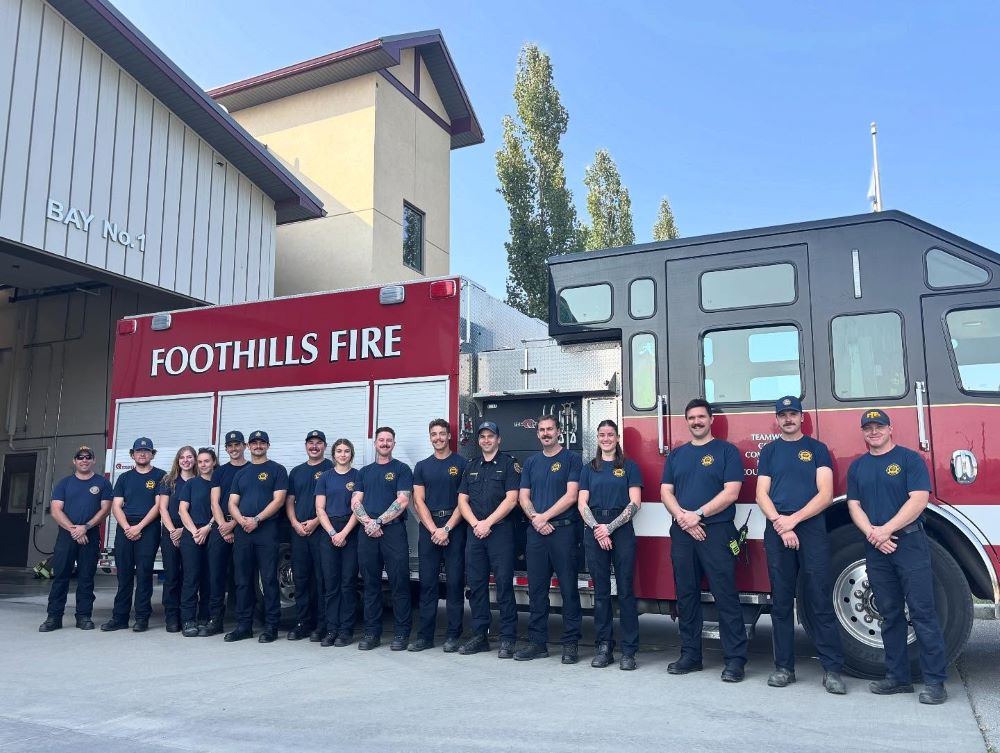 New recruits begin 10-week firefighter training across Foothills County ...