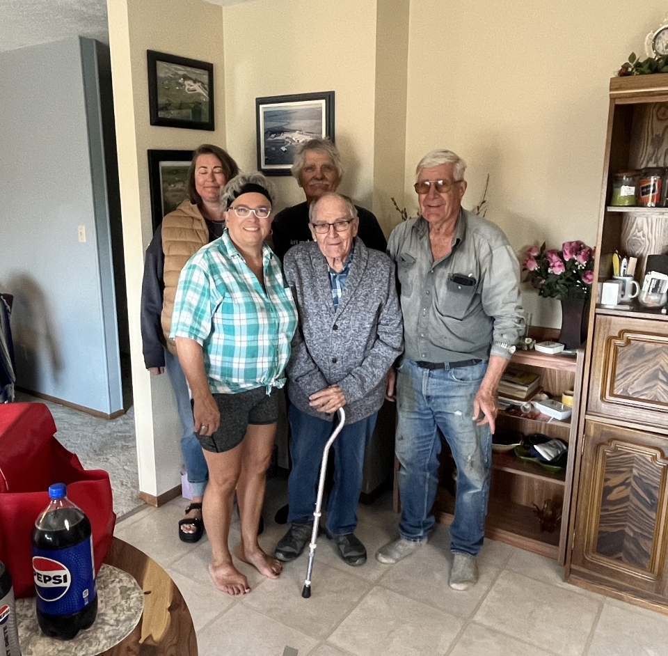 Grain Rush: Shooting the breeze out at Van De Sype Farms ...