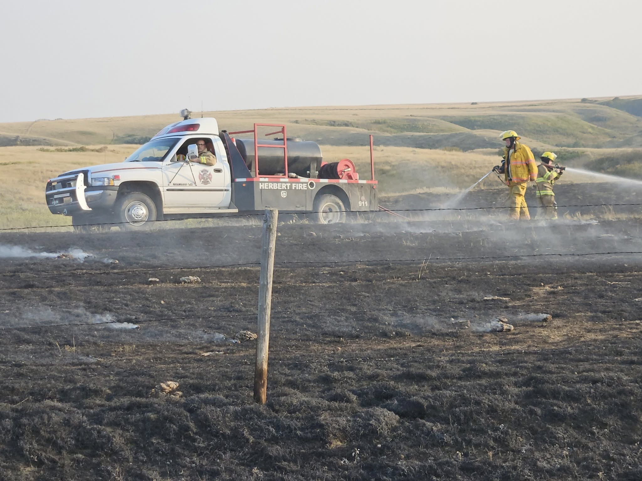 Herbert Fire Department respond to pasture fire - SwiftCurrentOnline ...