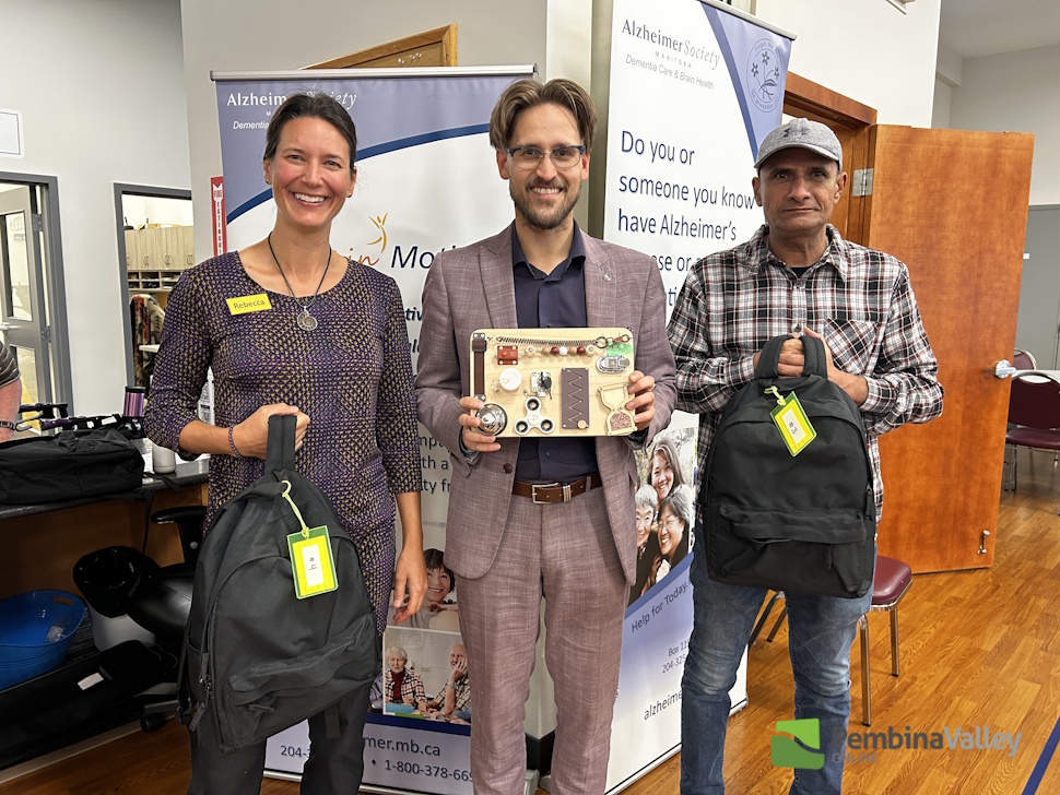 Alzheimer’s Cognitive Care Kits launch at Winkler Senior Centre ...