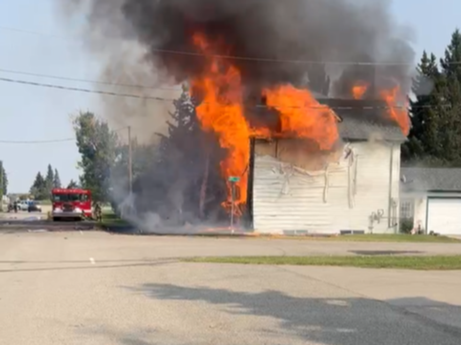Historic Cheadle home lost in fire - StrathmoreNow.com - Local news ...
