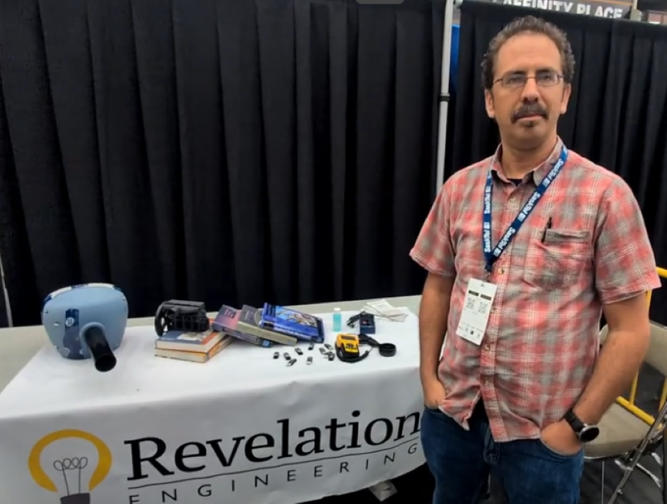 Alan Nixon showcases Bladeless Wind Turbine at ICED Rural Conference ...
