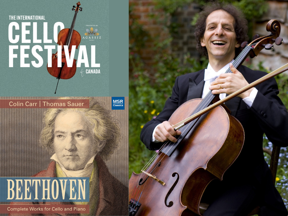 Intermezzo at 1 p.m.: Colin Carr and Beethoven’s Cello Sonatas shine ...