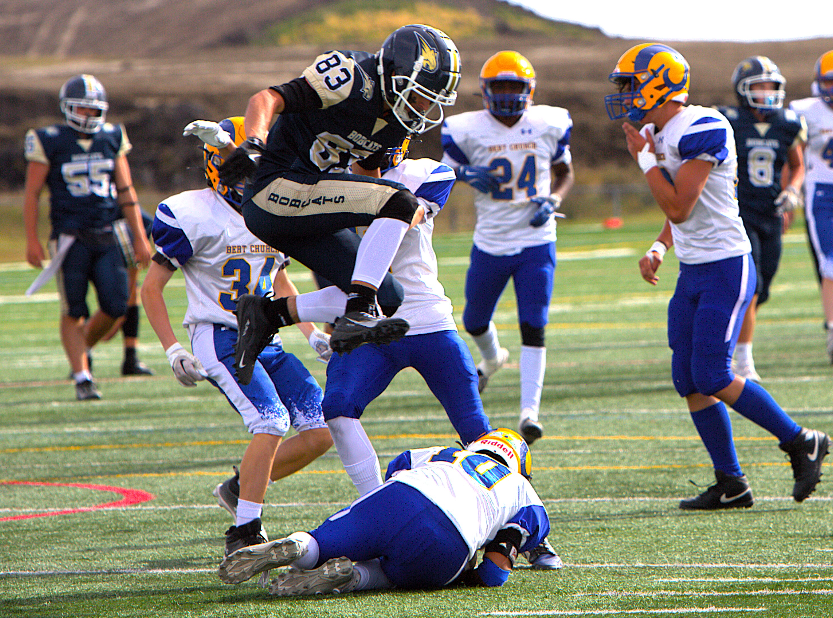 Bobcats drop late home opener to Chargers - CochraneNow: Cochrane ...