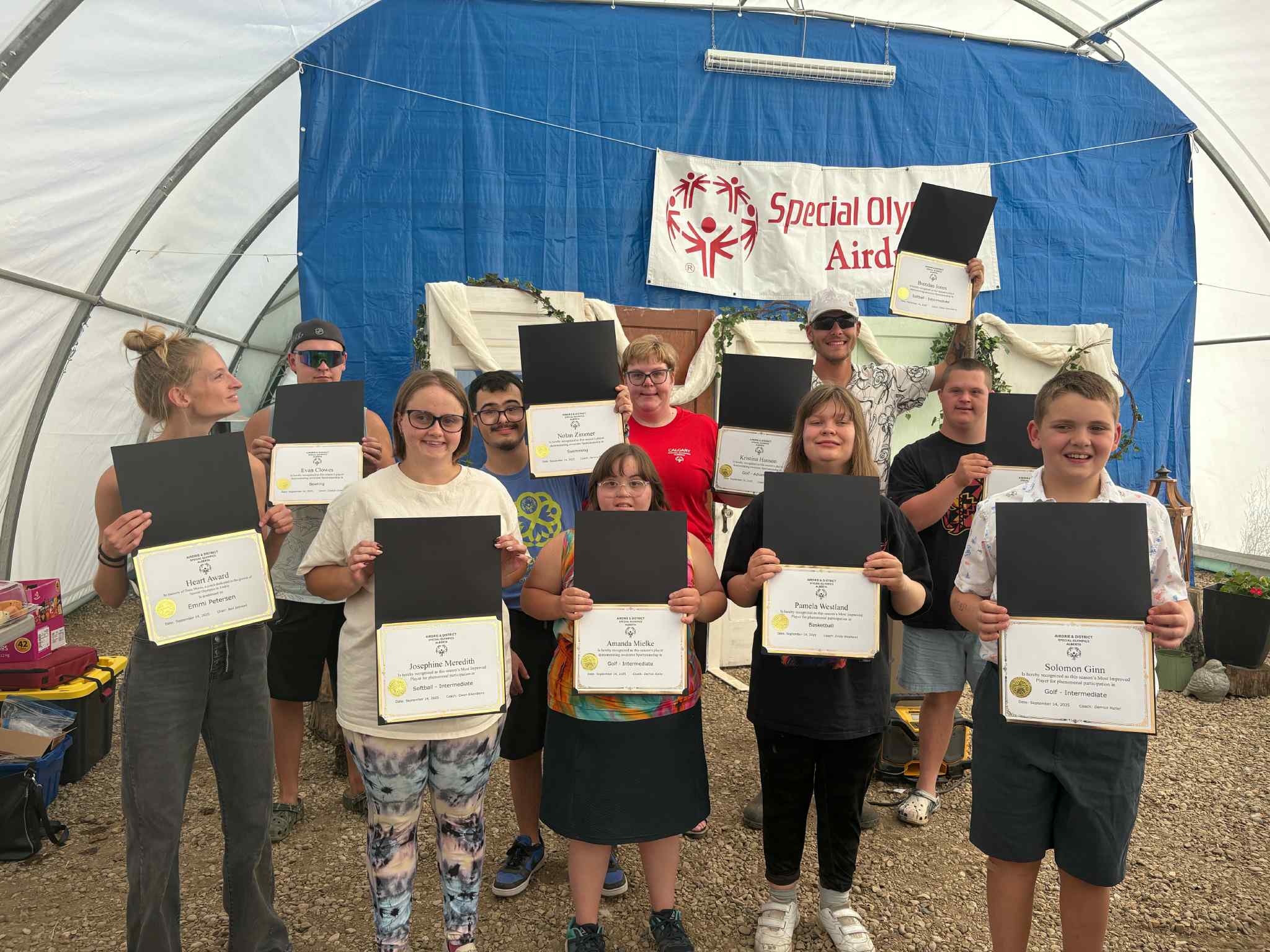 Airdrie athletes honoured at Special Olympics ceremony ...