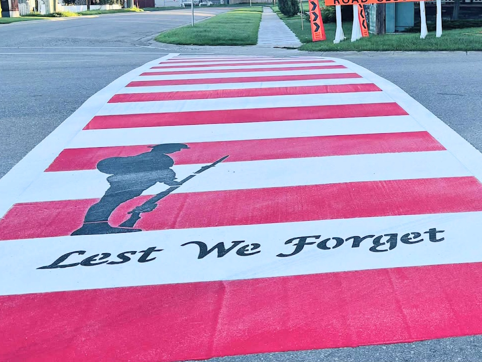 Portage Legion proposing installing veterans crosswalks - PortageOnline ...
