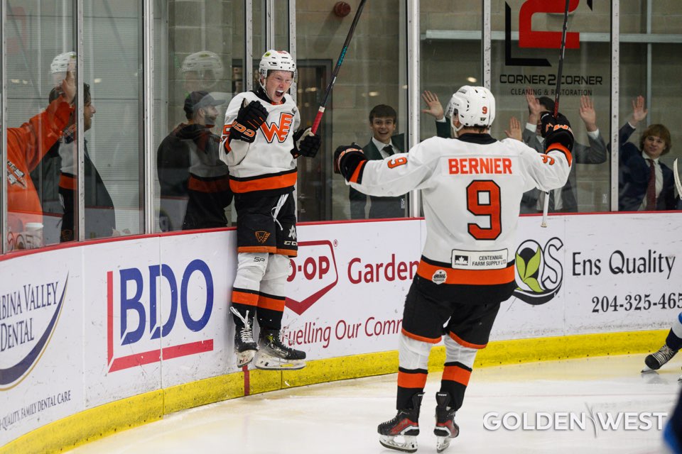 Flyers bank first win, building through process - PembinaValleyOnline ...