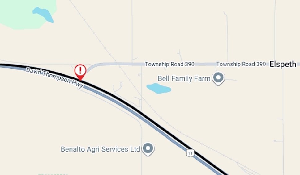 Crash on Hwy-11 causing Eastbound delays - CentralAlbertaOnline.com ...