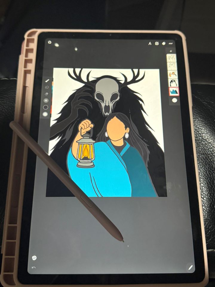 Artist Brings Indigenous Legends to Life with Halloween Artwork ...