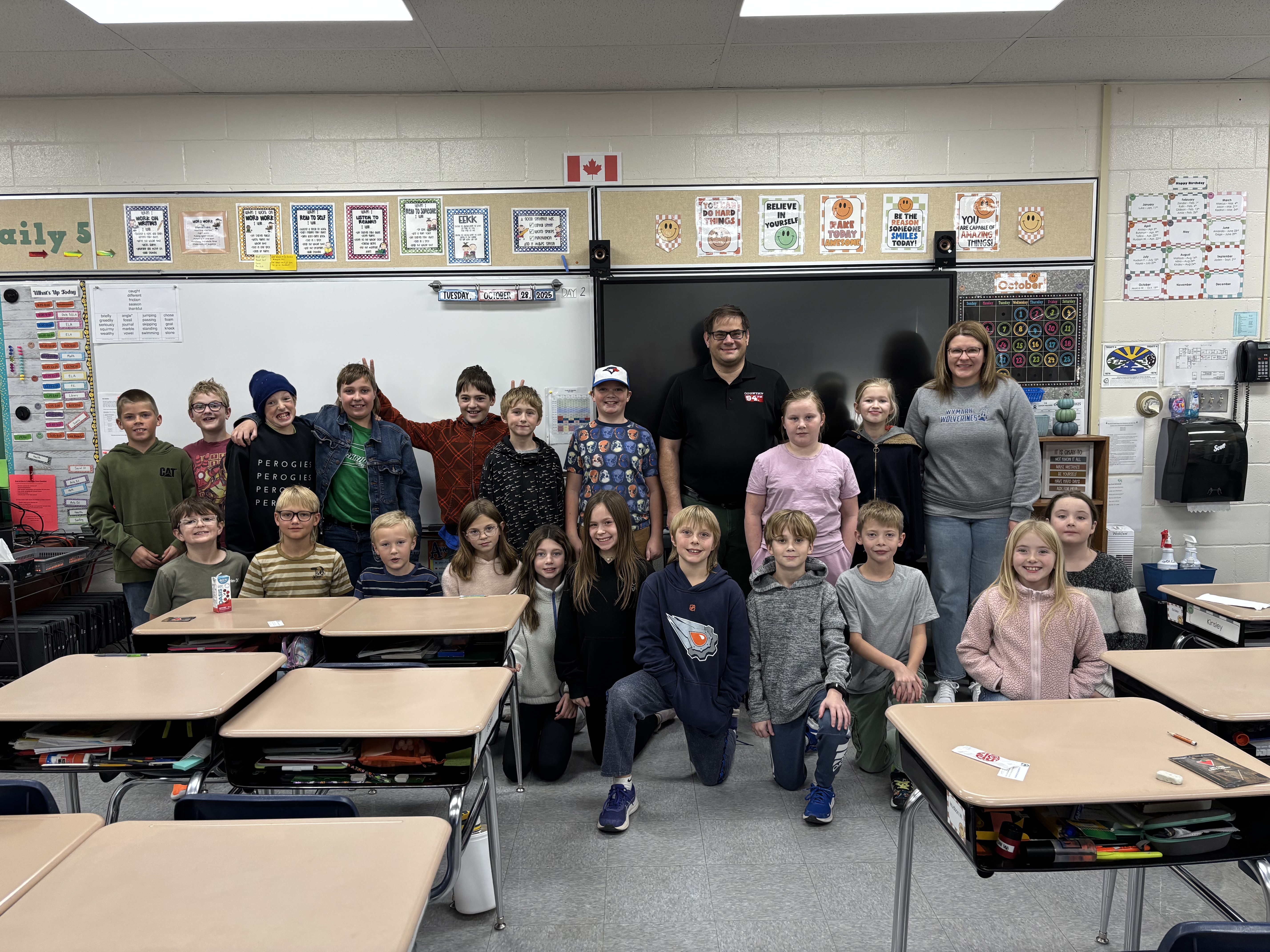 A big trip to Wymark for Classroom of the Month! - SwiftCurrentOnline ...