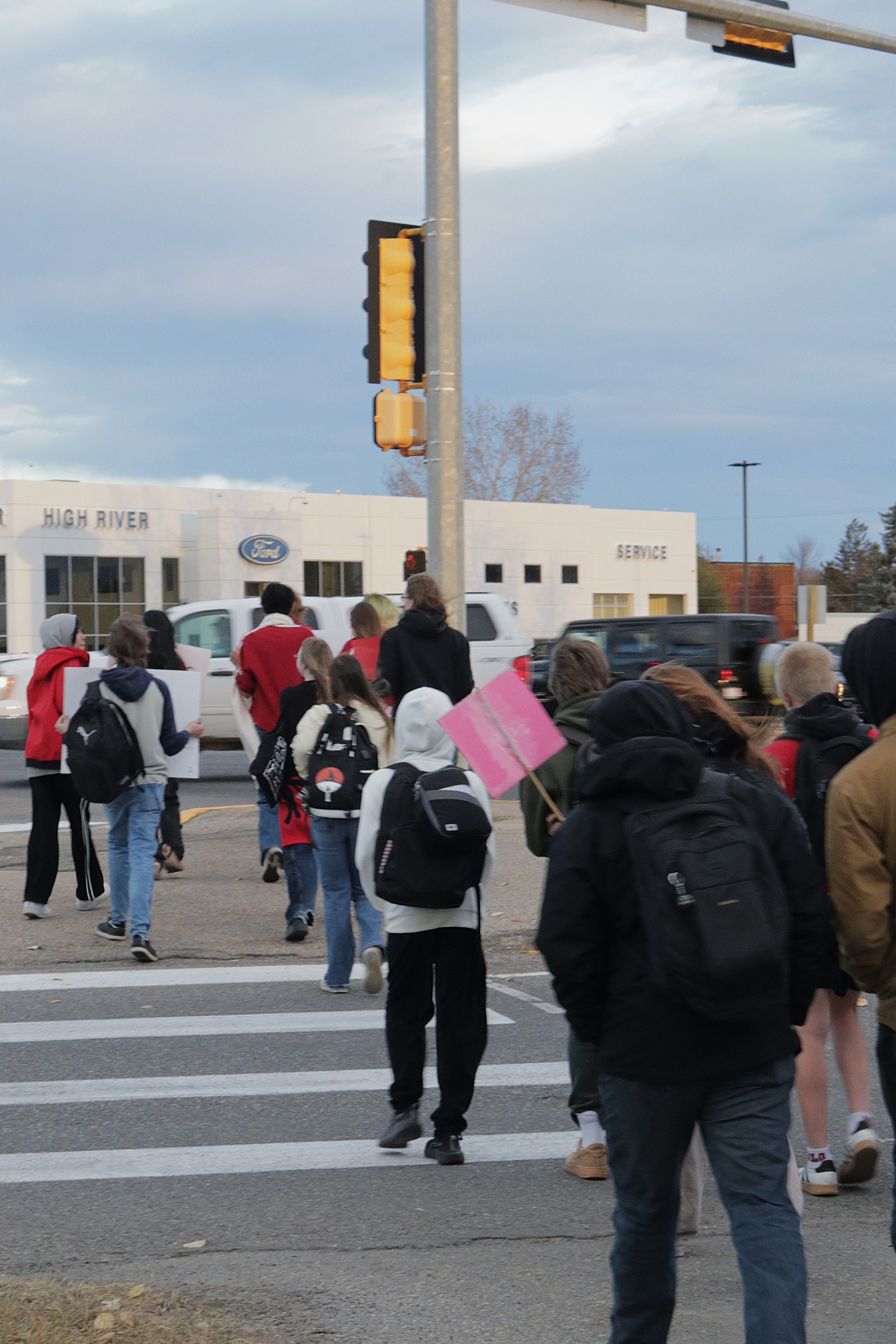 High River students walkout in support of teachers - OkotoksOnline.com ...