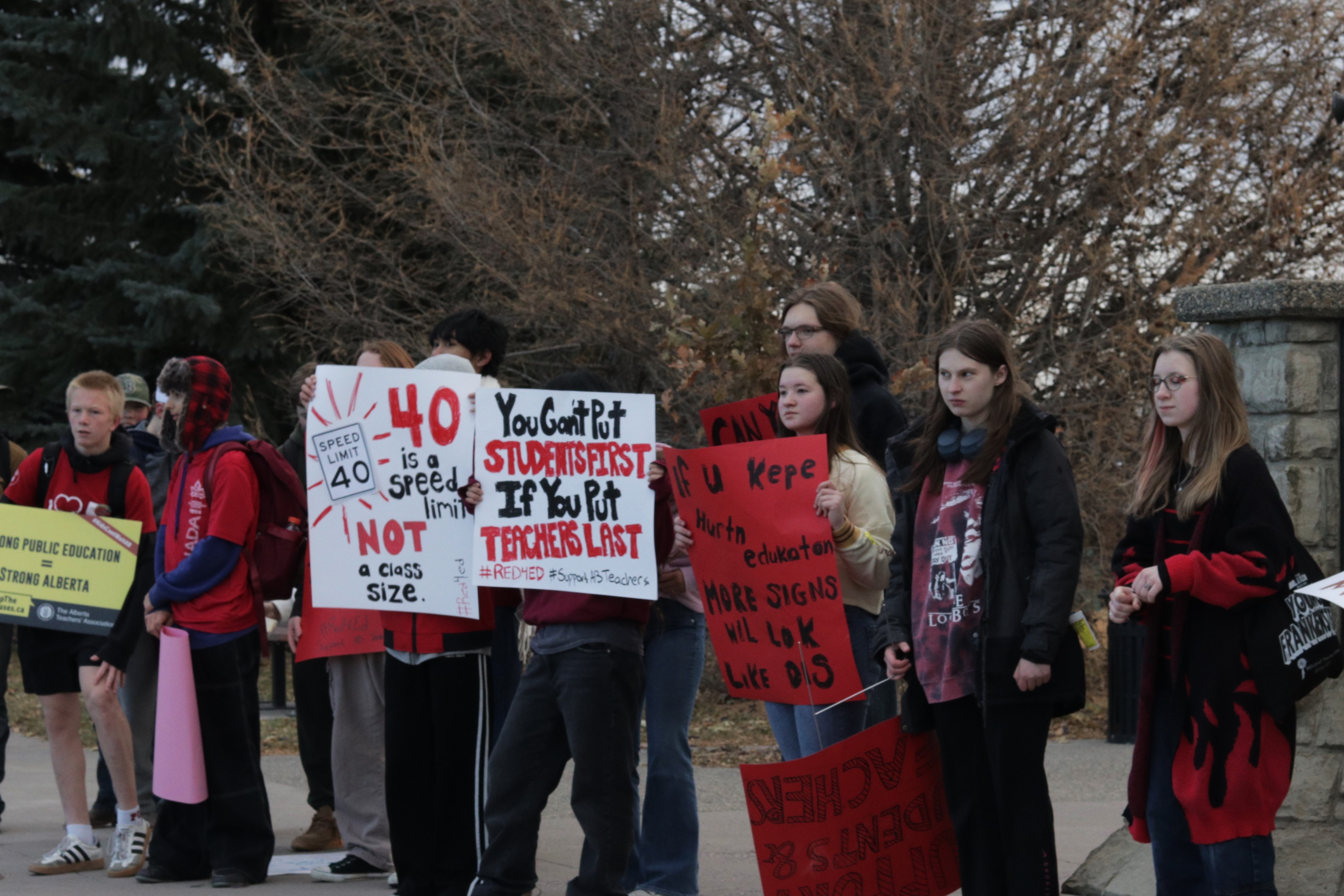 High River students walkout in support of teachers - OkotoksOnline.com ...