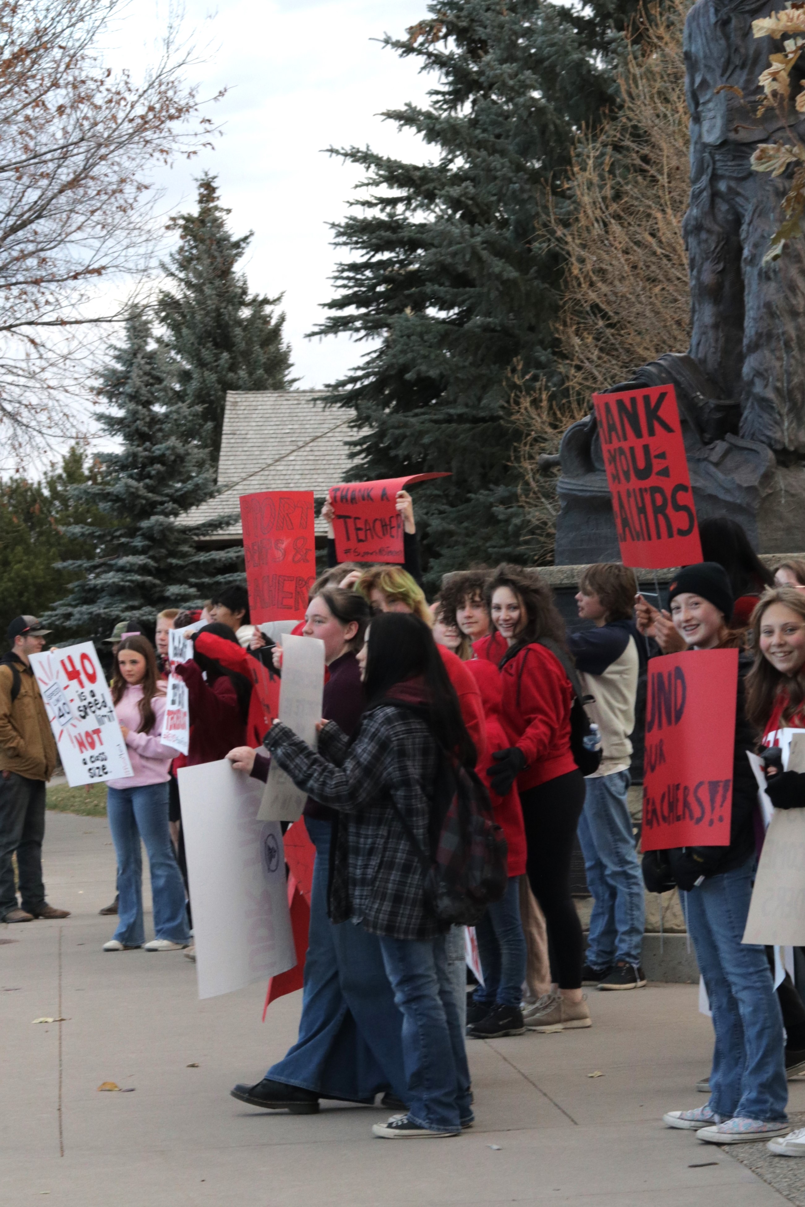High River students walkout in support of teachers - OkotoksOnline.com ...