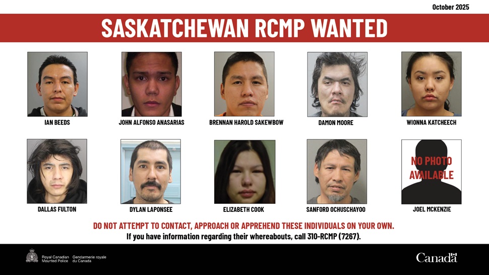 RCMP adds six new names to Saskatchewan’s Wanted List ...