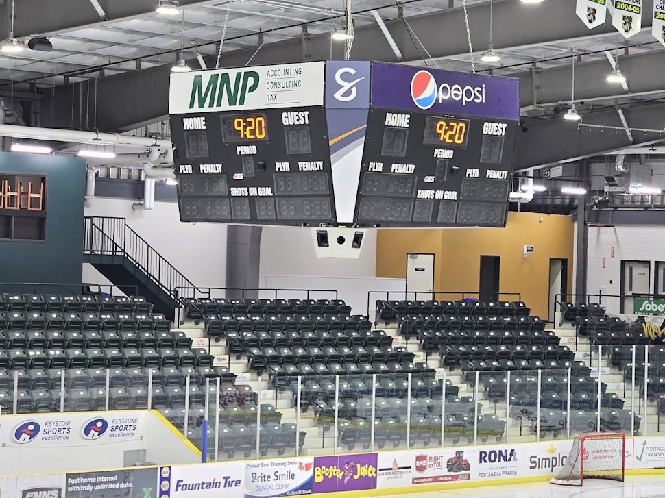 New video score clock to light up Stride Place - PortageOnline.com ...