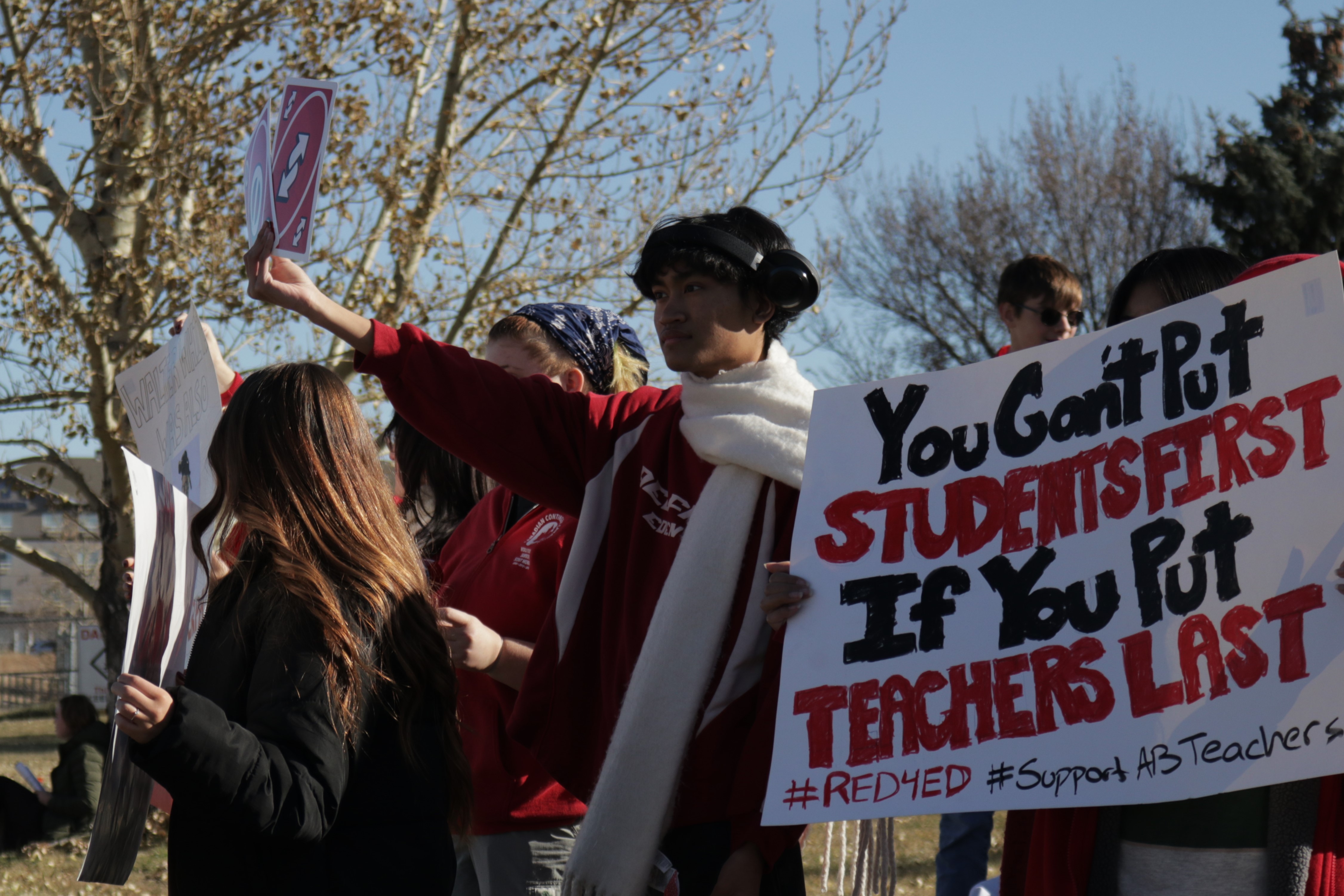 High River students walkout for the second day - HighRiverOnline.com ...
