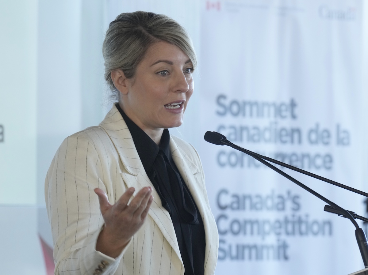 Joly says Ottawa will be 'hawkish' on competition to restore ...