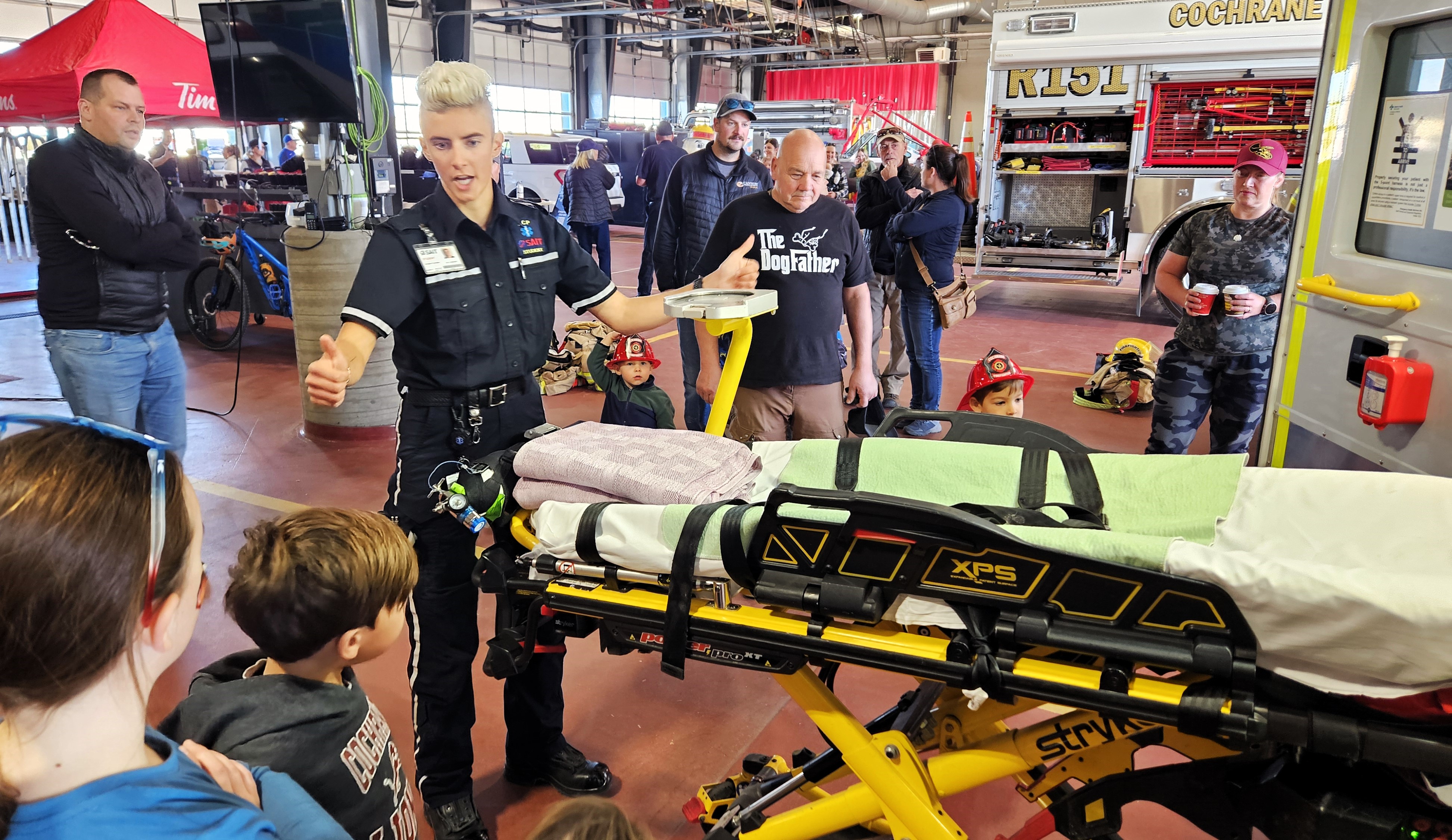 Cochrane firefighters honour tradition with "push-in" of new pumper ...
