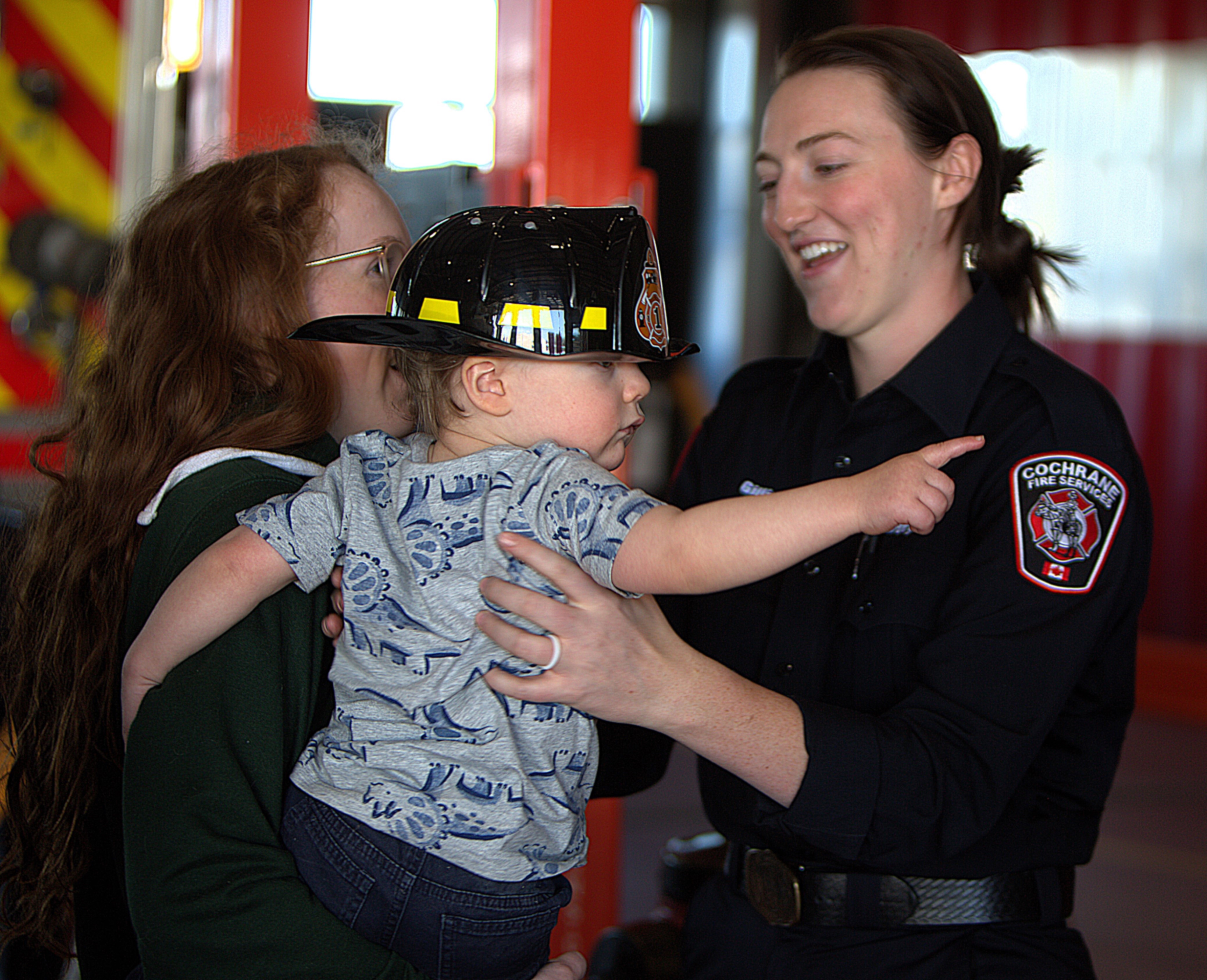Cochrane firefighters honour tradition with "push-in" of new pumper ...