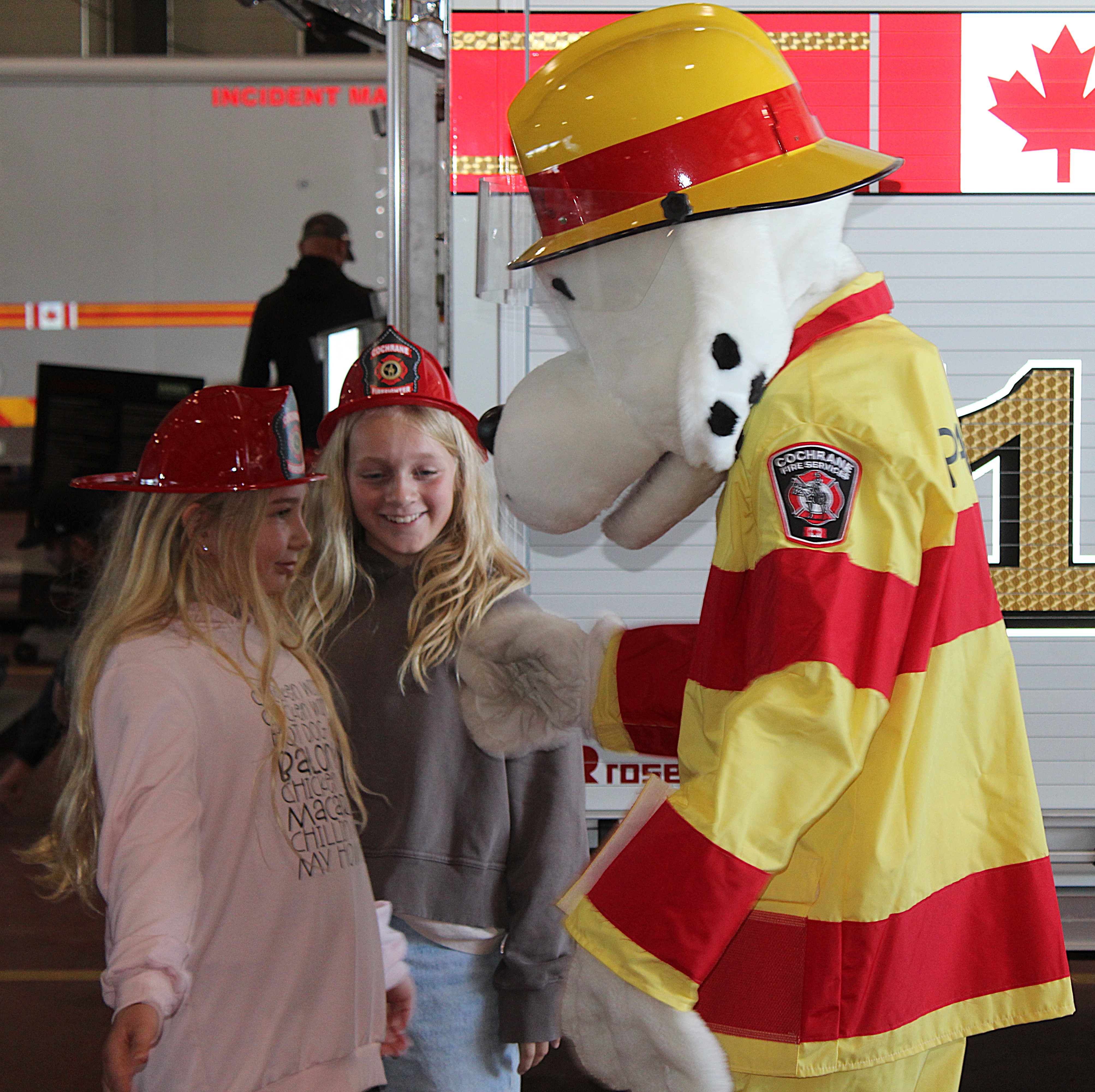 Cochrane firefighters honour tradition with "push-in" of new pumper ...