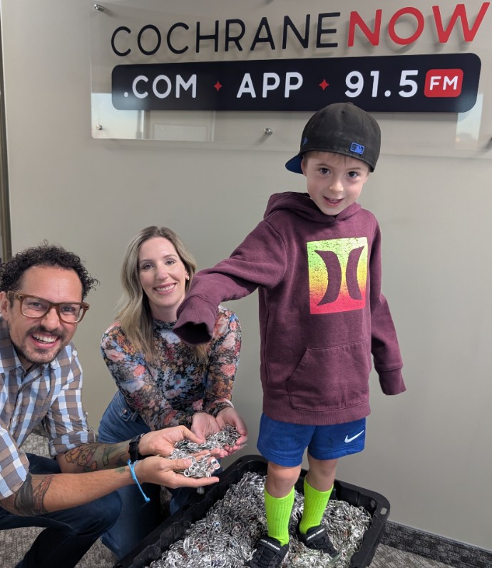 450,000 pop tabs show the power of one local 6-year-old - CochraneNow ...