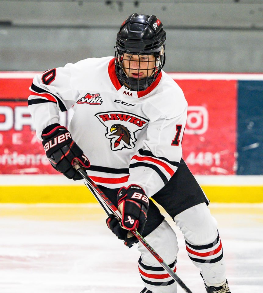 Defender Aaron Hiebert finding his way with the U18 Hawks ...