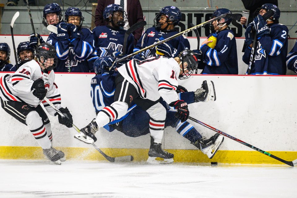 Defender Aaron Hiebert finding his way with the U18 Hawks ...
