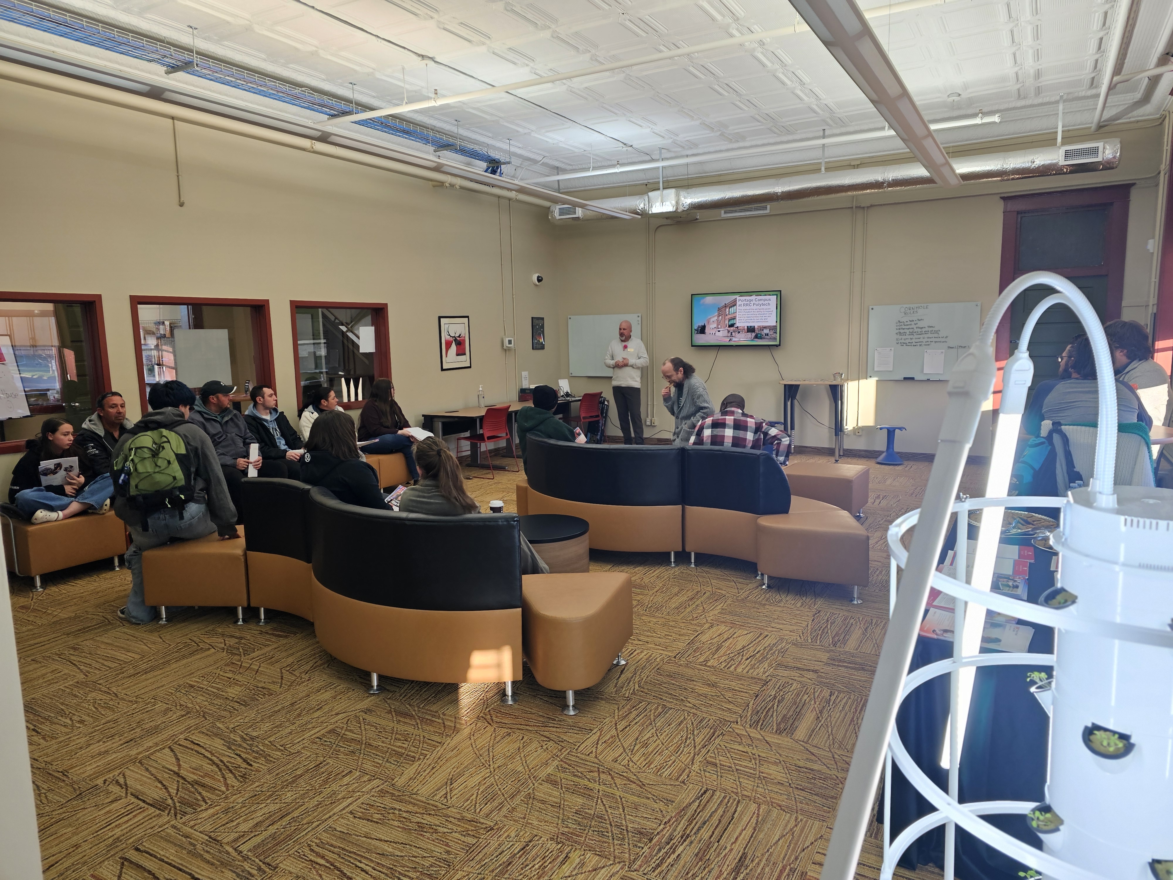 RRC Polytech open house draws interest in “learn-at-home” programs at Portage campus ...