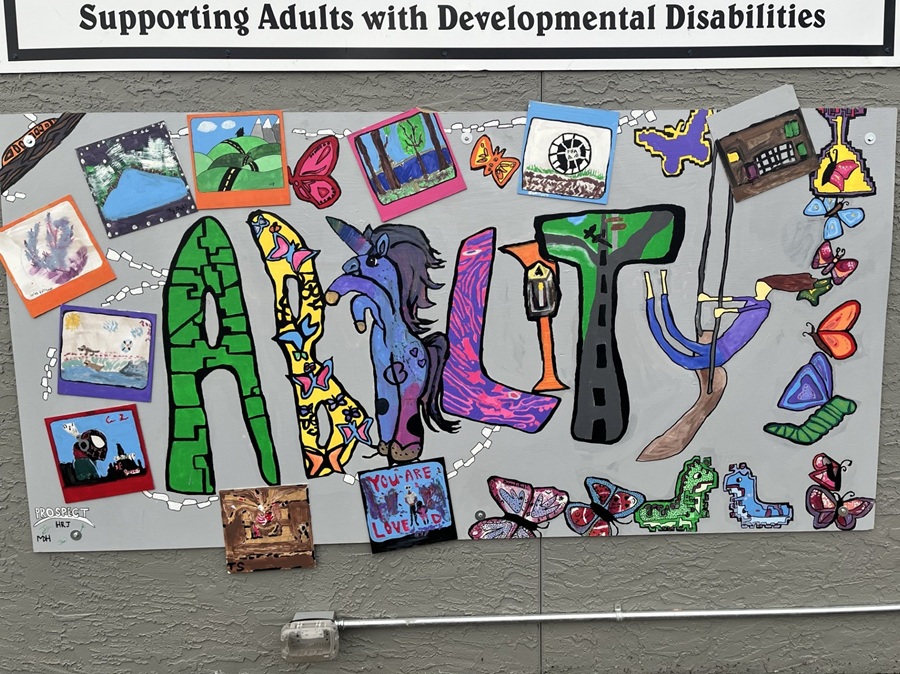 Ability-themed mural appears outside Foothills Advocacy in Motion ...
