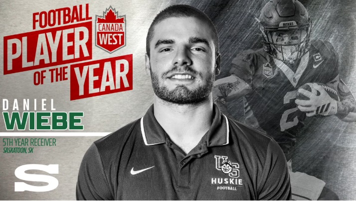 Daniel Wiebe named 2025 Canada West Football Player of the Year ...