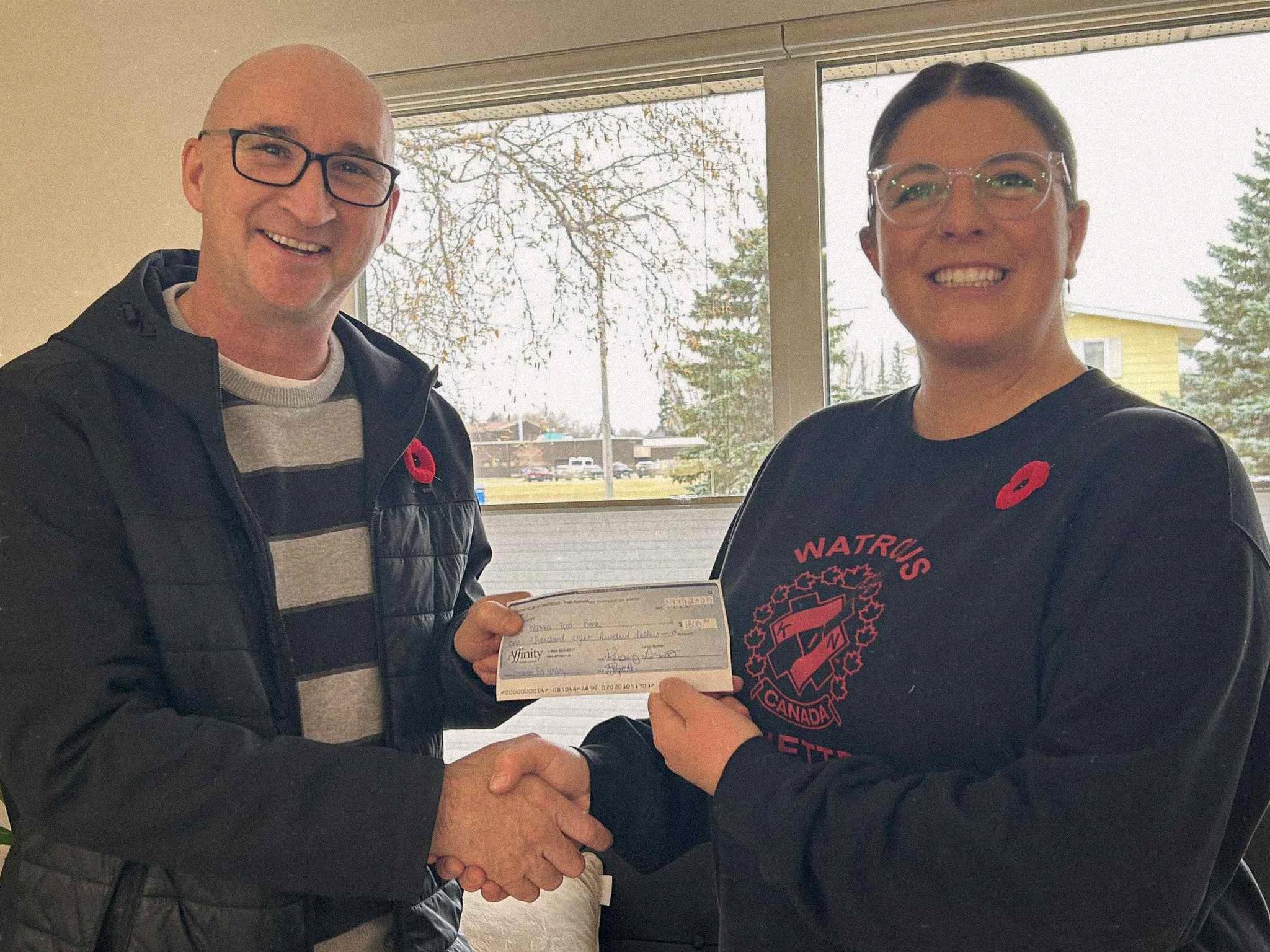 Watrous Kinettes donate funds to support local food bank’s annual ...