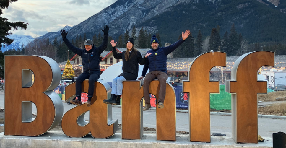 Banff moves iconic welcome sign to new location after safety concerns ...
