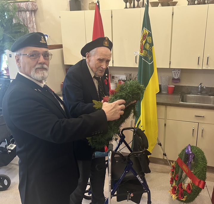 Eatonia Oasis Living holds annual Remembrance Day service ...