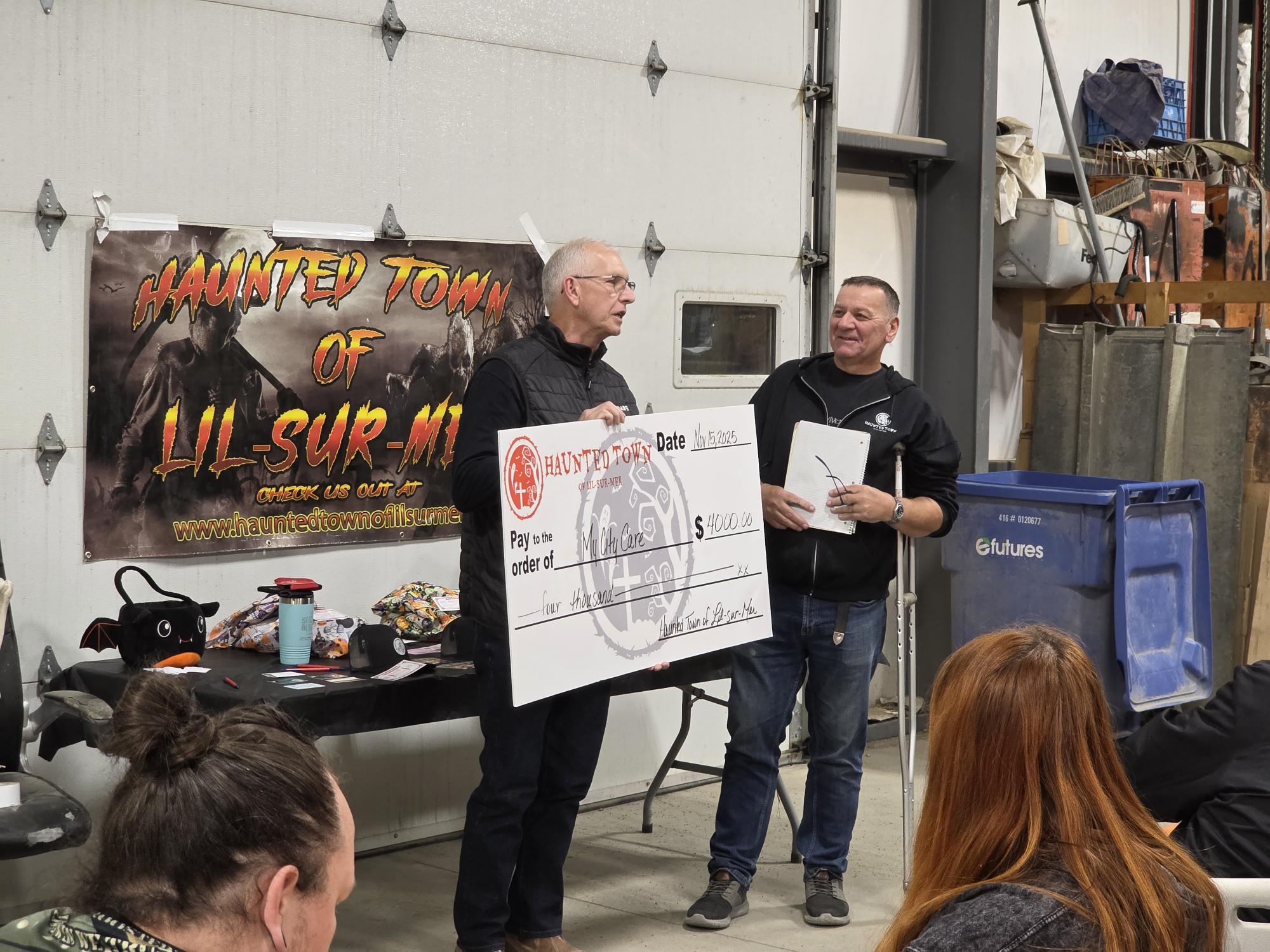 Lil Sur Mer hands out support with proceeds from scares and screams ...